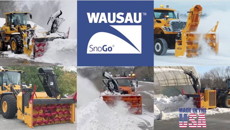 Wausau SnoGo in Action - MNDOT - Wausau Equipment