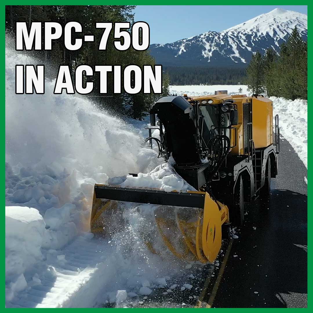 First Look: MPC-750 Self-Propelled Snow Blower in Action - Wausau Equipment
